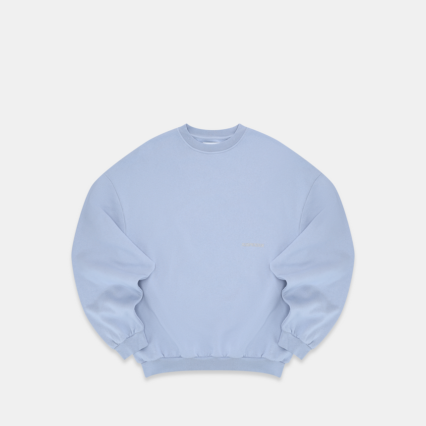 The Essentials Crewneck - Purple Grey – Suspicious Antwerp