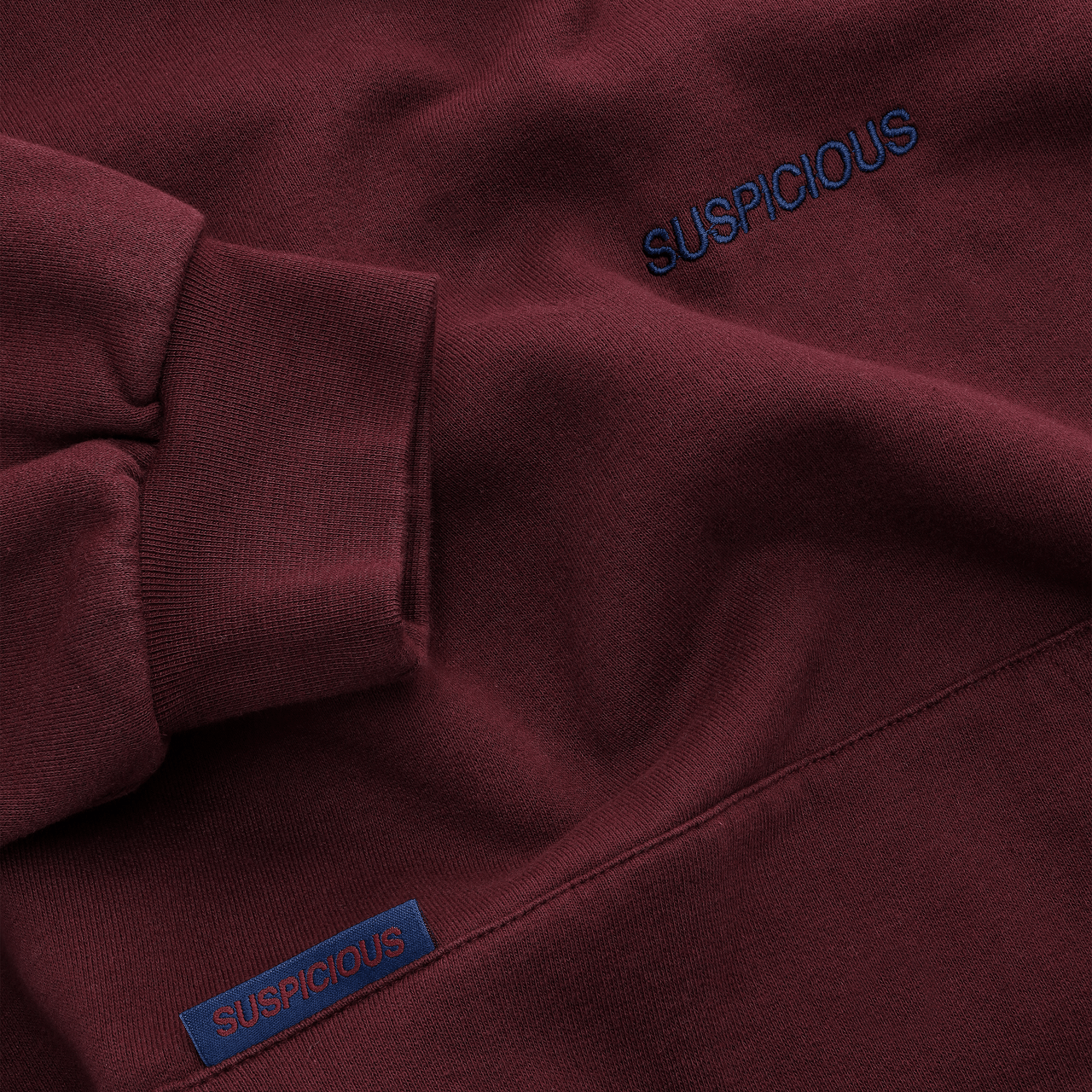 The Essentials Hoodie - Burgundy – Suspicious Antwerp