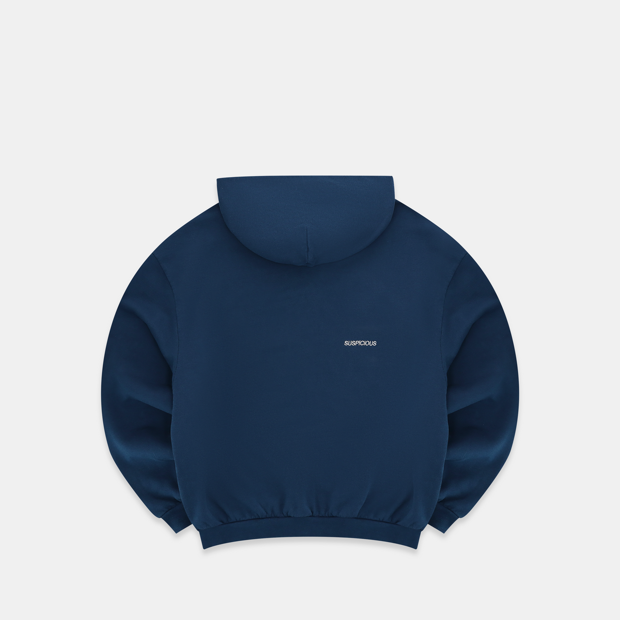 The Essentials Zip-Up Hoodie - Navy – Suspicious Antwerp