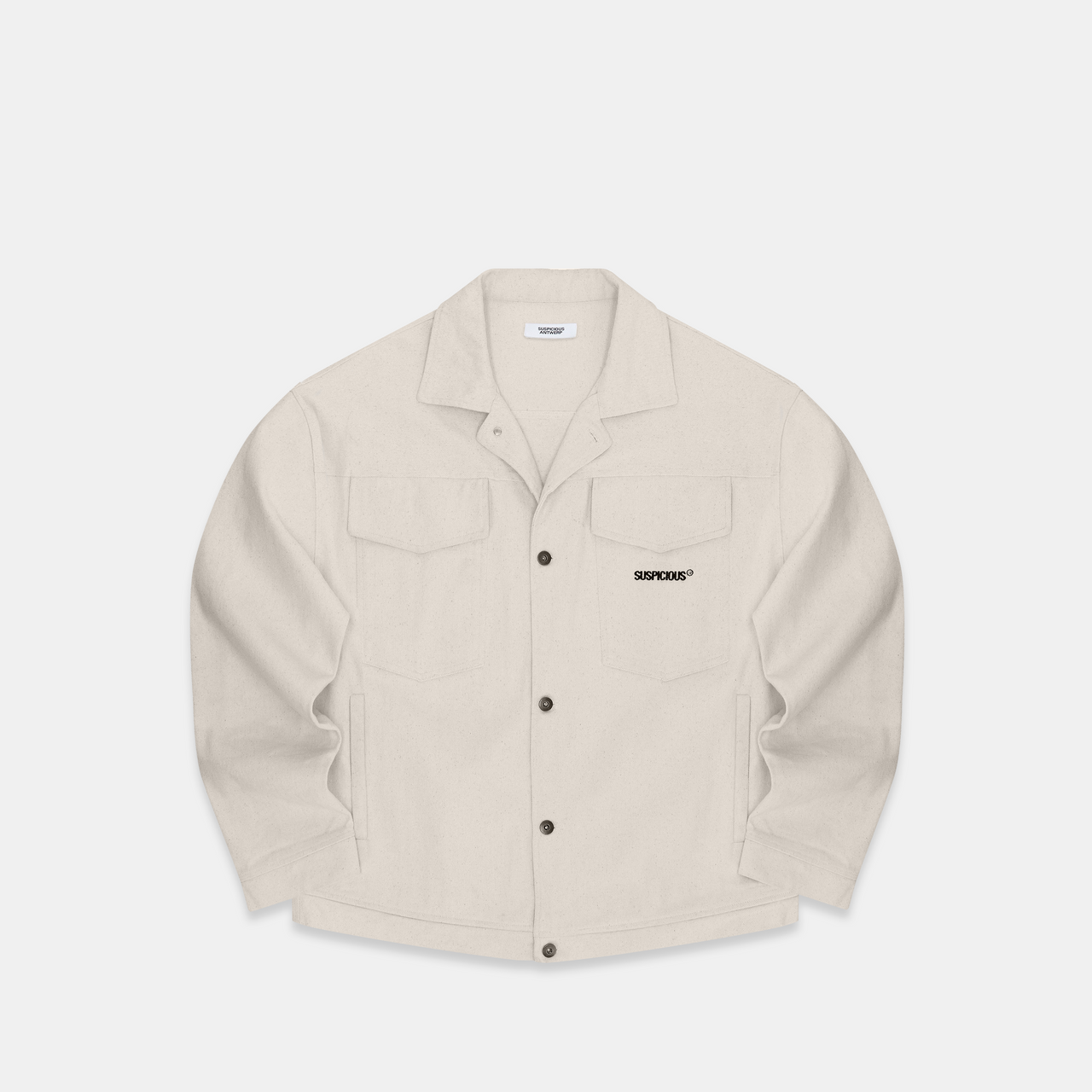 The Suspicious Twill Jacket - Natural – Suspicious Antwerp
