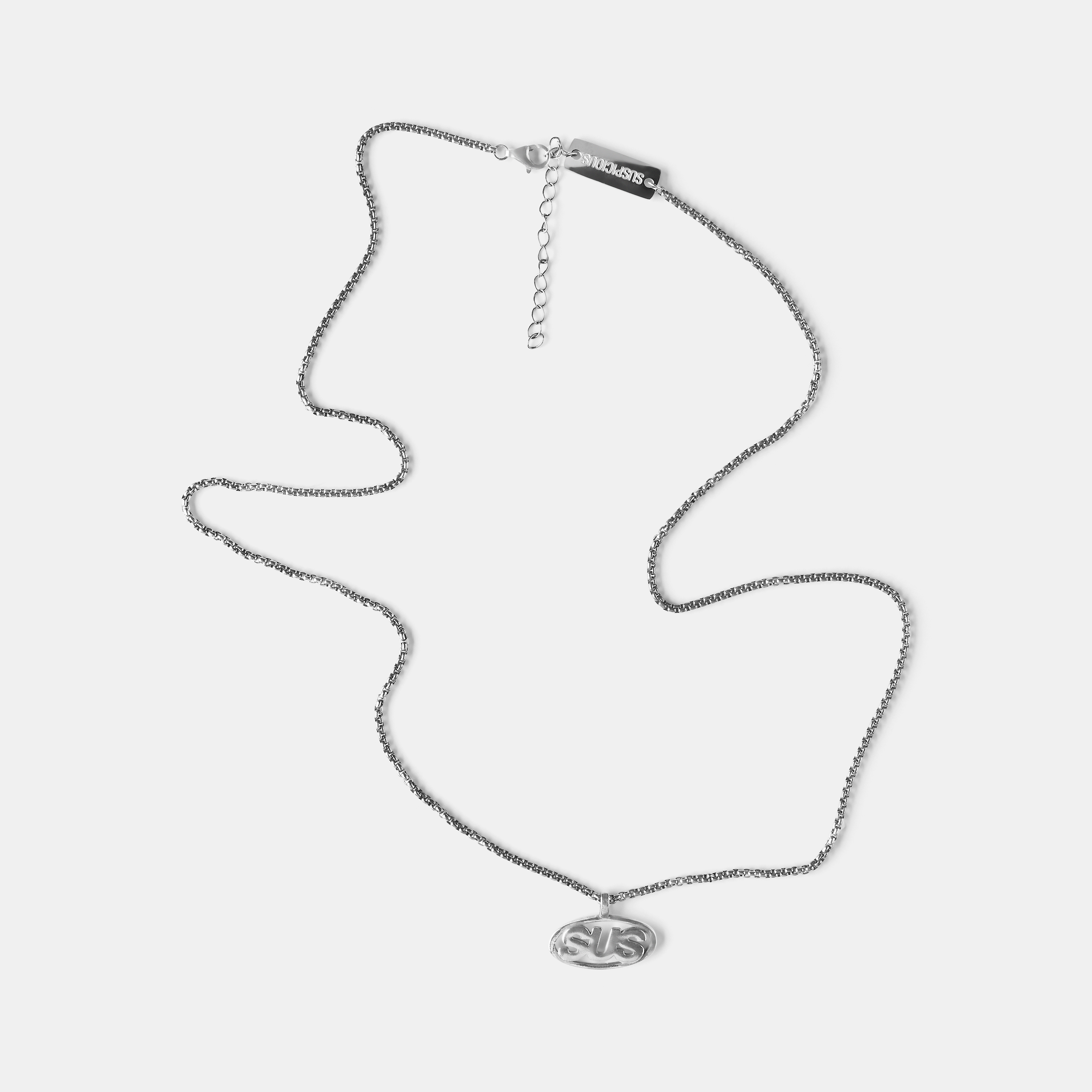 SUS Logo Necklace - Silver – Suspicious Antwerp
