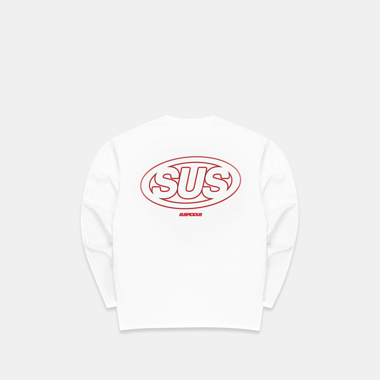 SUS Longsleeve - White – Suspicious Antwerp