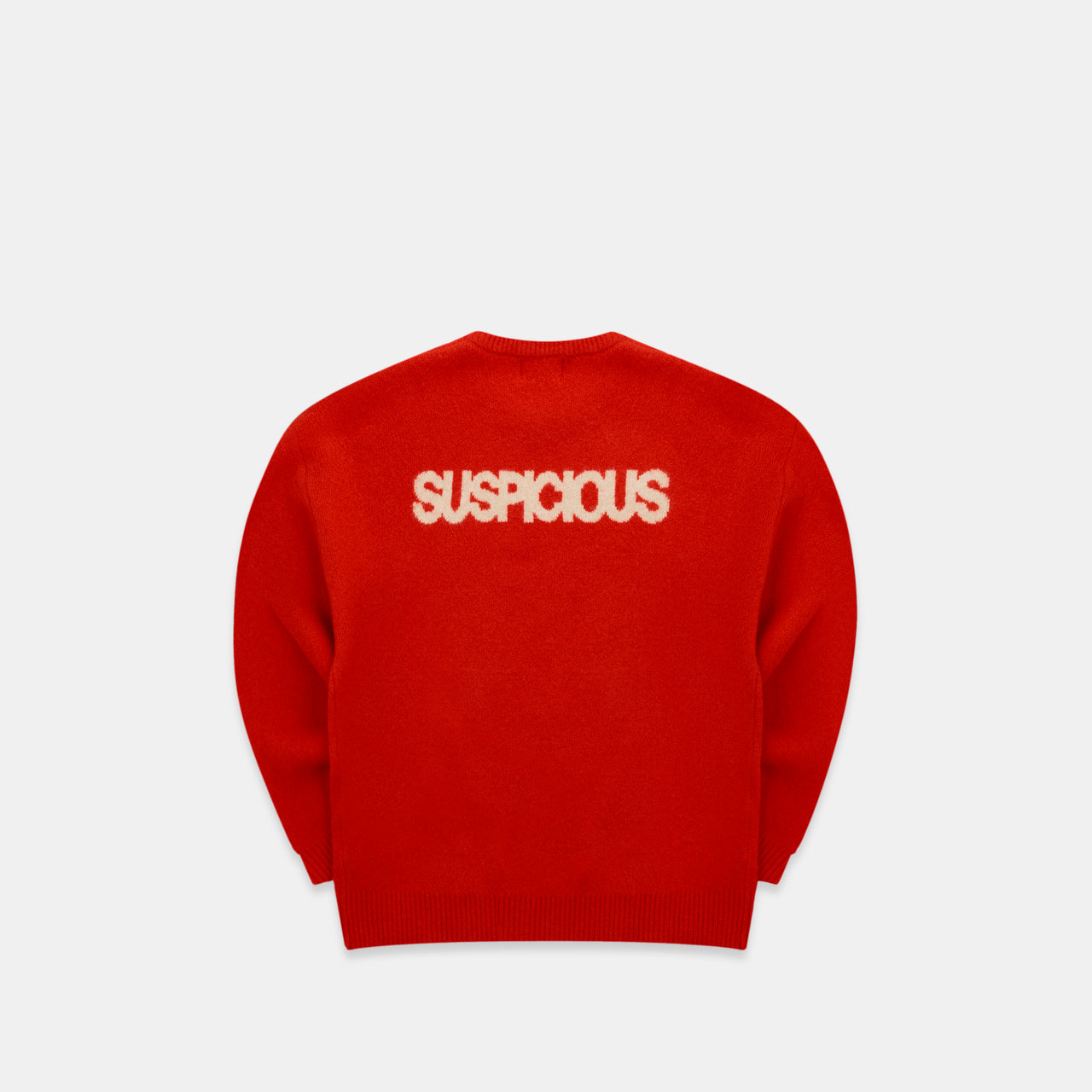 Suspicious Knitted Sweat - Red – Suspicious Antwerp