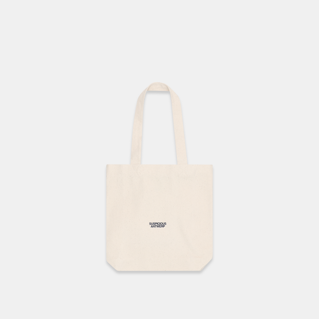 (SS24) The Essentials Totebag Small - Natural – Suspicious Antwerp