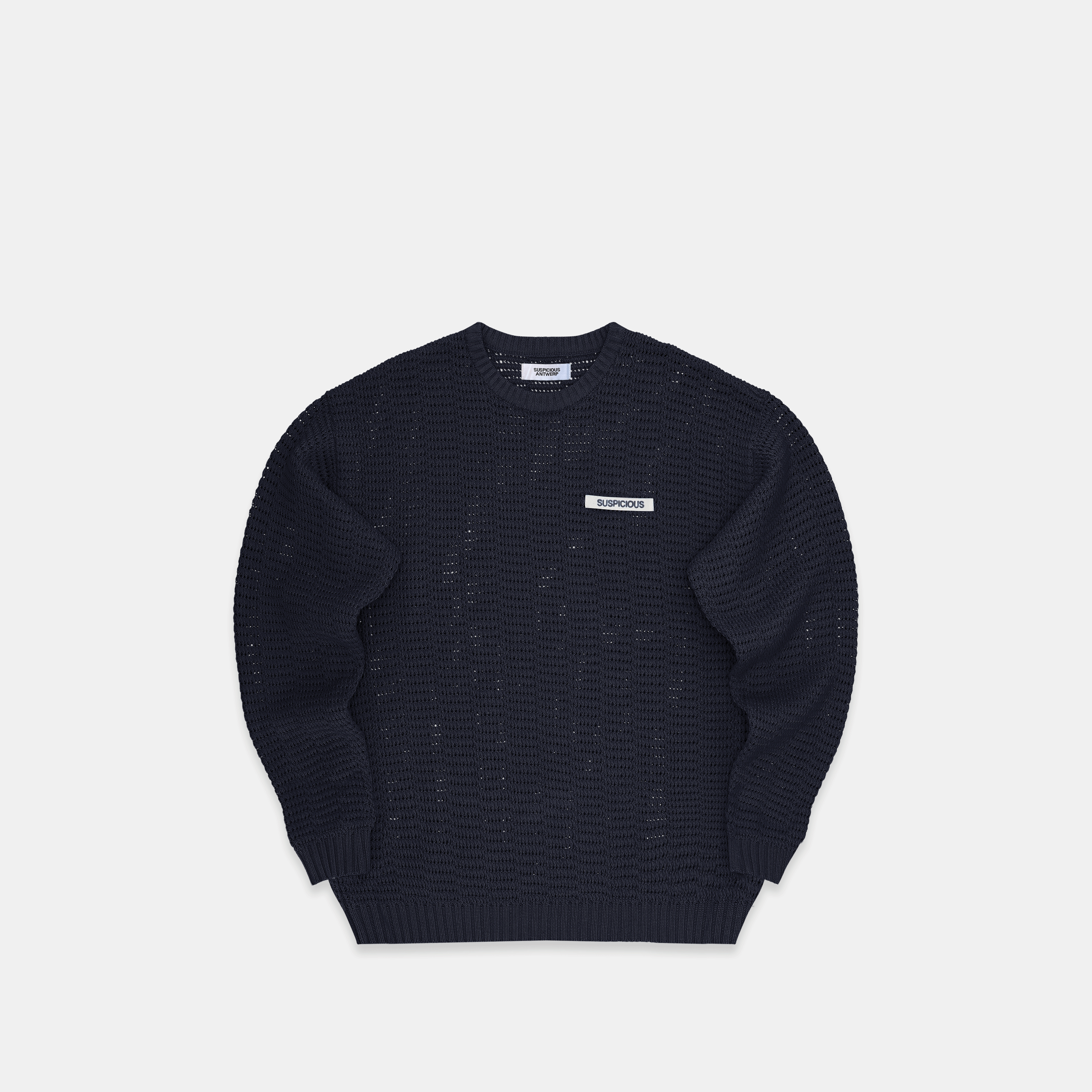 (SS24) The Summer Sweat - Navy – Suspicious Antwerp